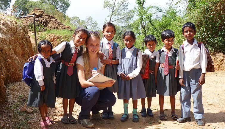 Photos Gallery from Past Volunteers in India